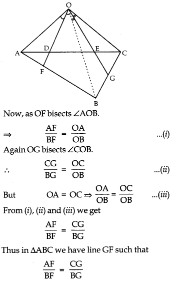 Triangles Class 10 Extra Questions Maths Chapter 6 With Solutions