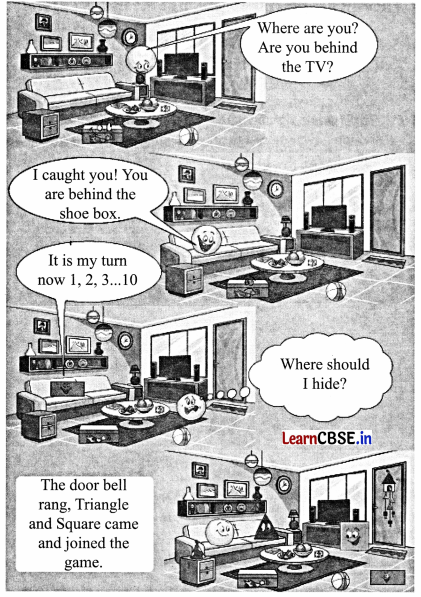 Shadow Story Class 2 Worksheet with Answers Maths Chapter 4 - Learn CBSE